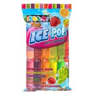 Fruit O Ice Pops Fruit Flavoured 850ml Reviews - Black Box
