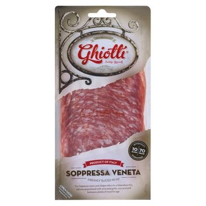 Ghiotti Salami Sliced Soppressa Venetta Reviews - Black Box