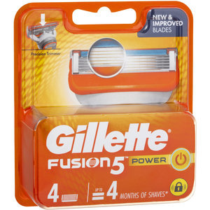 Gillette Fusion Power Razor Blades Cartridge Reviews - Black Box