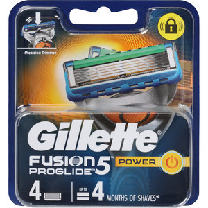Gillette Fusion Proglide Power Razor Blades Cartridge Reviews - Black Box