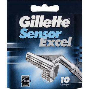 Gillette Sensor Excel Razor Blades Mens Reviews - Black Box