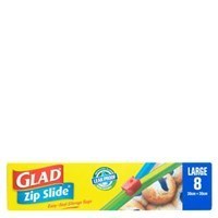 Glad Plastic Bags Storage Zipslide Large Reviews - Black Box