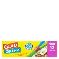 Glad Plastic Bags Storage Zipslide Small Reviews - Black Box