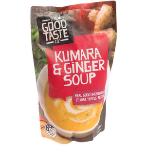 Good Taste Company Chilled Soup Kumara & Ginger Reviews - Black Box