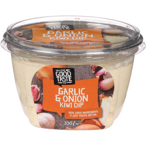 Good Taste Company Dip Kiwi Garlic & Onion Reviews - Black Box
