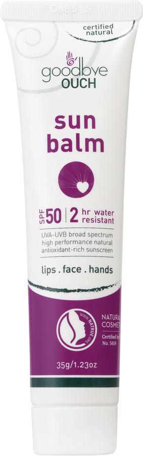 Goodbye Ouch Sunblock Lips & Face Balm Spf50 Reviews - Black Box