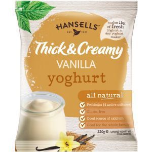 Hansells Thick & Creamy Yoghurt Base Vanilla Reviews - Black Box