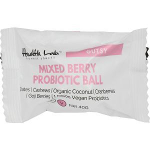 Health Lab Snacks Mixed Berry Probiotic Ball Reviews - Black Box
