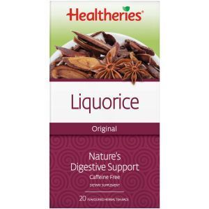 Healtheries Herbal Tea Bags Liquorice Reviews - Black Box