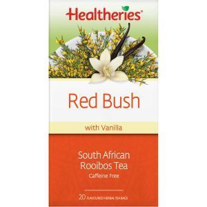 Healtheries Herbal Tea Bags Rooibos Vanilla Reviews - Black Box