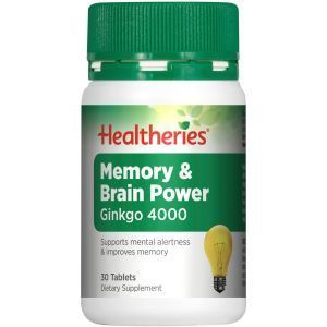 Healtheries Memory & Brain Power 4000mg With Ginko Reviews - Black Box