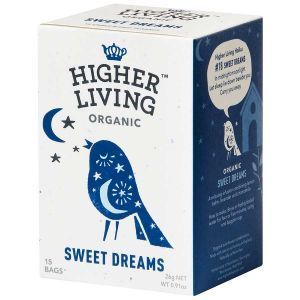 Higher Living Organic Tea Bags Sweet Dreams Reviews - Black Box