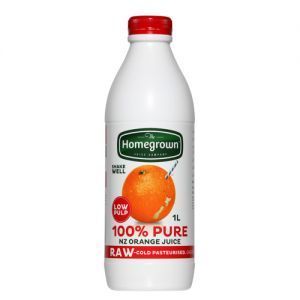 Homegrown Orange Juice Low Pulp Reviews - Black Box