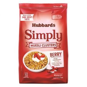 Hubbards Simply Muesli Clusters Berry Reviews - Black Box