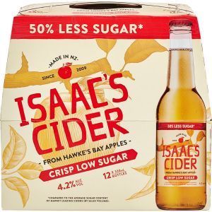 Isaacs Cider Apple Low Sugar Reviews - Black Box