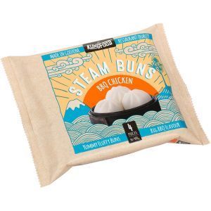 Kungfood Steam Buns Bbq Chicken 400g Reviews - Black Box
