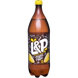 L & P Soft Drink Sweet As Sugar Free Reviews - Black Box