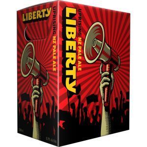 Liberty Brewing Co Craft Beer West Auckland Pale Ale Reviews - Black Box