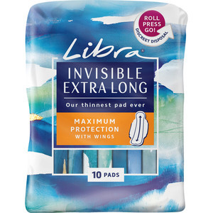 Libra Invisible Pads Good Nights With Wings Reviews - Black Box