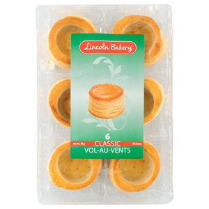 Lincoln Bakery Vol Au Vents Medium 90g Reviews - Black Box