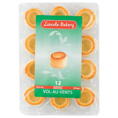 Lincoln Bakery Vol Au Vents Minis 60g Reviews - Black Box