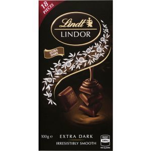 Lindt Chocolate Block Lindor Dark 60% Reviews - Black Box