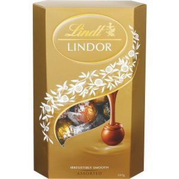 Lindt Lindor Chocolates Assorted Cornet Balls Reviews - Black Box Lindt Lindor Chocolates Assorted Cornet Balls Reviews - Black Box