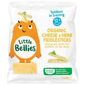 Little Bellies Organic Cheese & Herb Fiddlesticks Reviews - Black Box