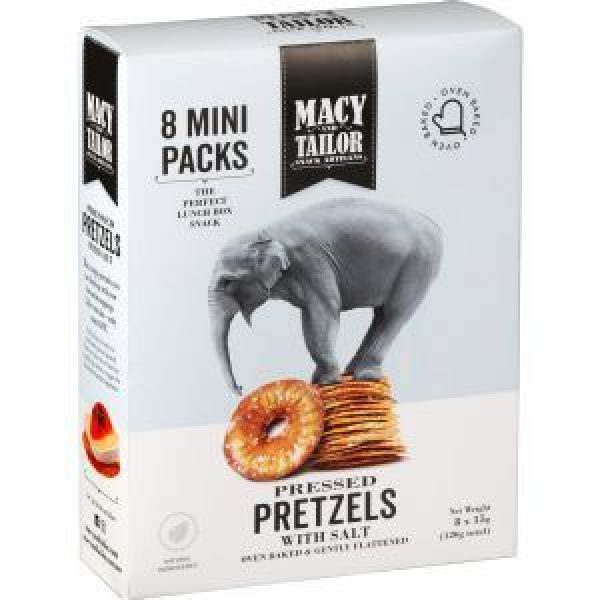 Macy And Tailor Pretzels 120g Reviews Black Box