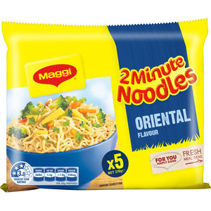 Maggi 2 Minute Instant Noodles Multi Pack Oriental Reviews - Black Box