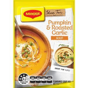 Maggi Packet Soup Pumpkin & Roasted Garlic Reviews - Black Box