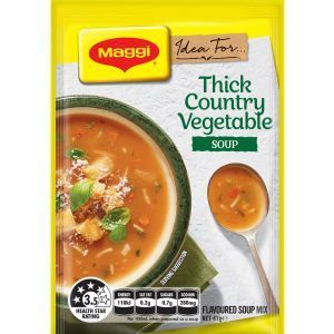 Maggi Packet Soup Thick Country Vegetable Reviews - Black Box