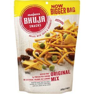 Majans Snack Mix Bhuja Original Reviews - Black Box