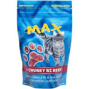 Max Cat Food Chunky Nz Beef Reviews - Black Box