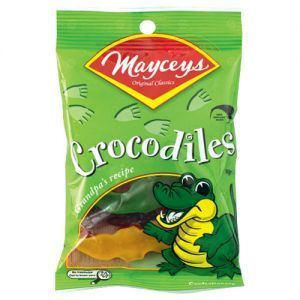 Mayceys Jelly Sweets Crocodiles Reviews - Black Box
