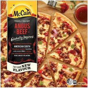 Mccain Ultra Thin Crust Angus Beef Pizza Reviews - Black Box