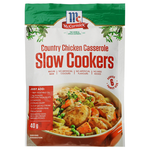 Mccormick Slow Cookers Meal Base Country Chicken Casserole Reviews ...