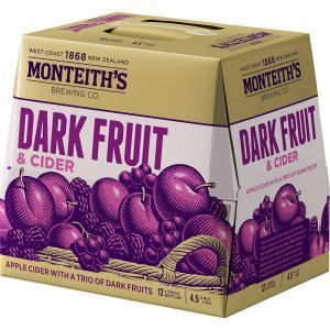 Monteiths Cider Dark Fruit Reviews - Black Box