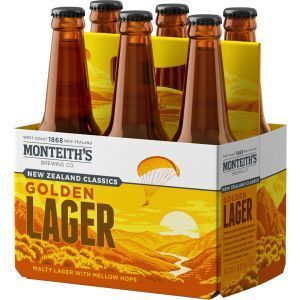 Monteiths Classics Craft Beer Golden Lager Reviews - Black Box