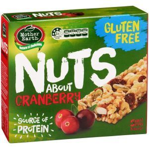 Mother Earth Nuts About Muesli Bars Cranberry Reviews - Black Box