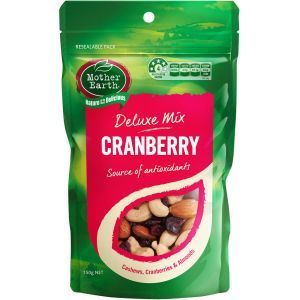 Mother Earth Snack Mix Deluxe Cranberry Mix Reviews - Black Box