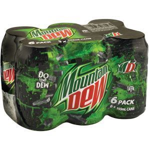 Mountain Dew Soft Drink 355ml Reviews - Black Box