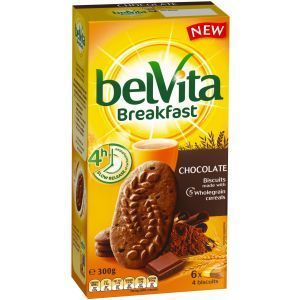 Nabisco Belvita Breakfast Bars Chocolate 300g Reviews - Black Box