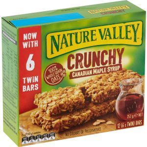 Nature Valley Crunchy Muesli Bars Canadian Maple Syrup 252g Reviews ...