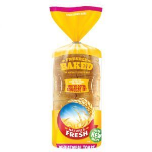 Natures Fresh Toast Bread Wheatmeal Reviews - Black Box