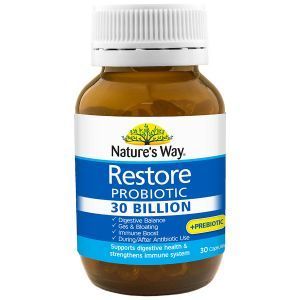 Natures Way Probiotic Restore 30 Billion Reviews - Black Box