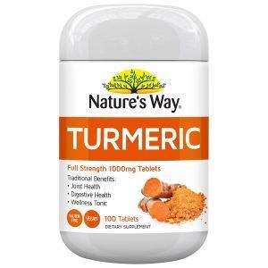 Natures Way Super Foods Tumeric Reviews - Black Box