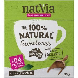 Natvia Sugar Substitute Stick 80g Reviews - Black Box