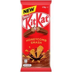 Nestle Kit Kat Chocolate Block Honeycomb Smash Reviews - Black Box