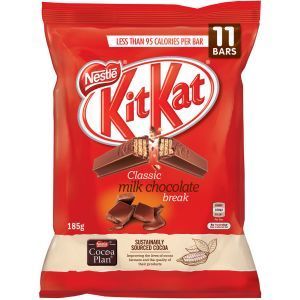 Nestle Share Pack Chocolates Kit Kat 185g Reviews - Black Box